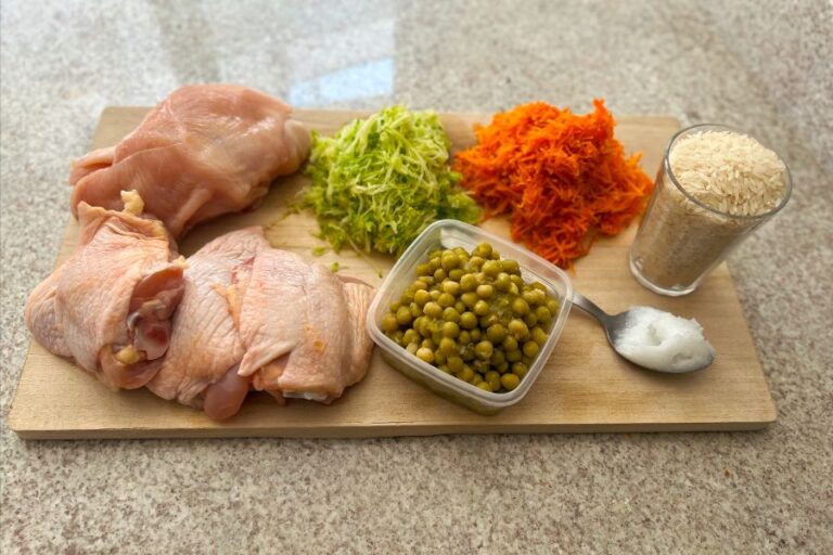 Chicken and Rice for Dogs - Homemade Dog Food Recipe - Pet and Pals